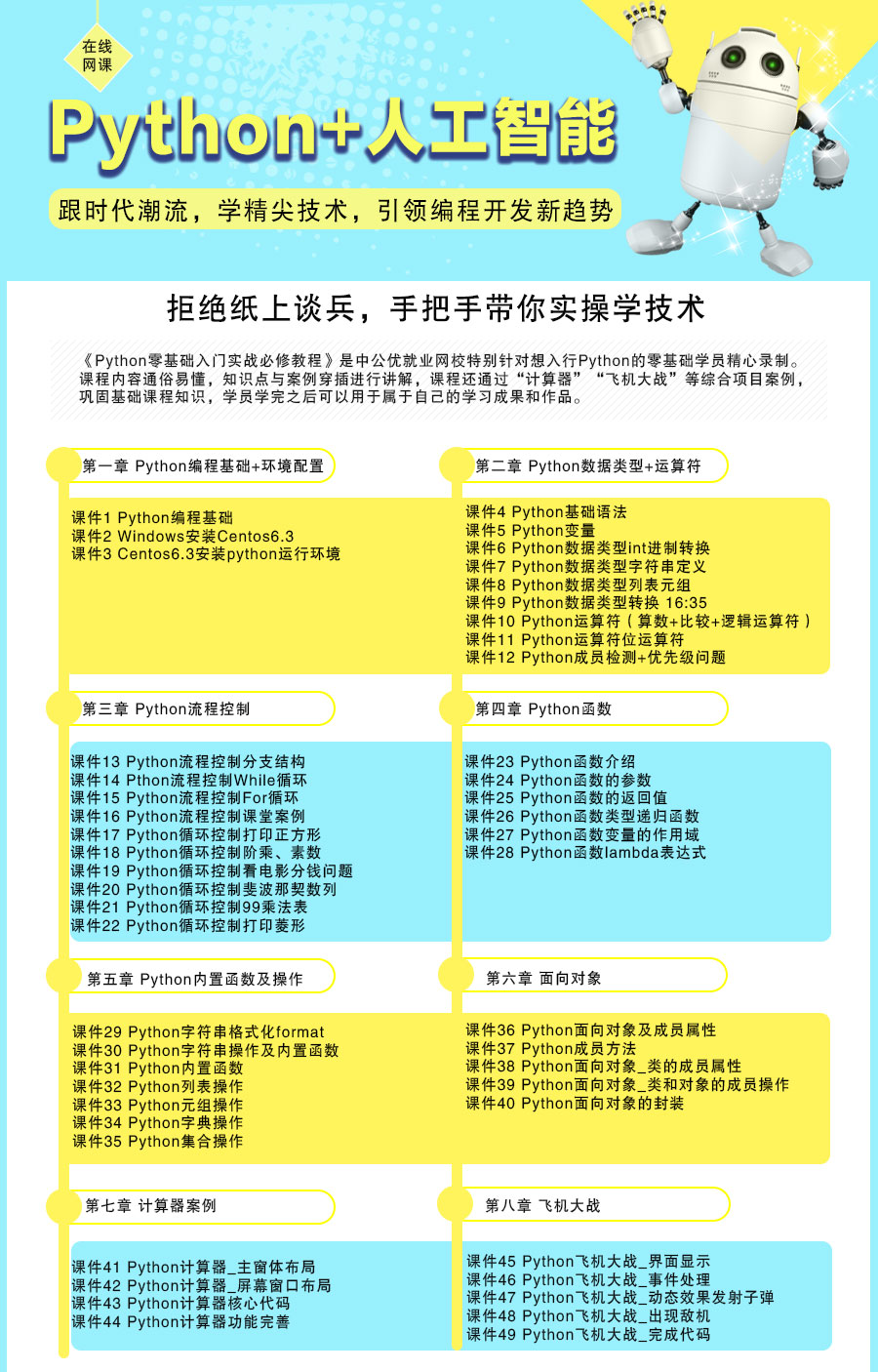 Python零基础入门实战必修教程
