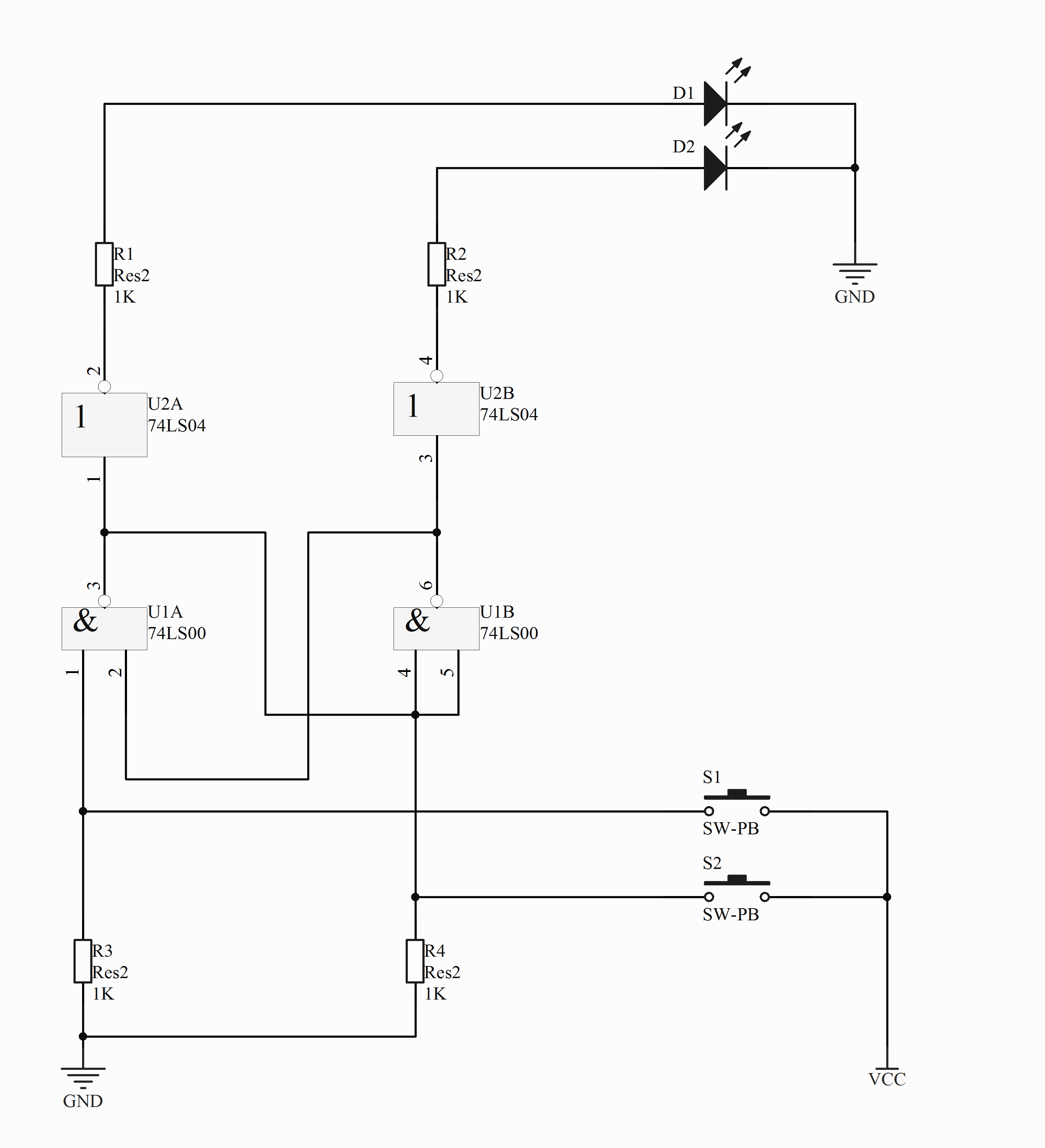 74ls00与非门接线图,74ls00与非门逻辑图,与非门电路图_大山谷图库